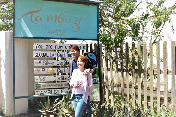A busy week in the farm with customer visits – Tambuzi Roses